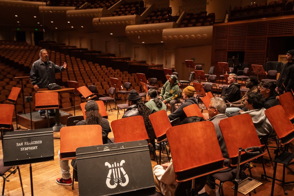 Laney ECT Students Go Behind the Scenes at Davies Symphony Hall